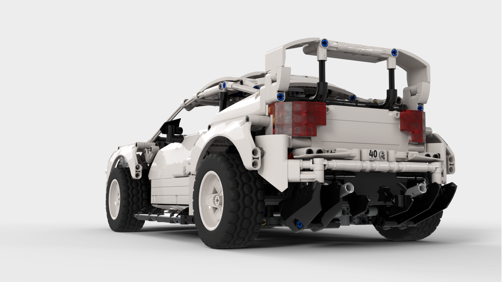 LEGO MOC Ford Fiesta Rally Car by Apachaihapachai | Rebrickable - Build ...