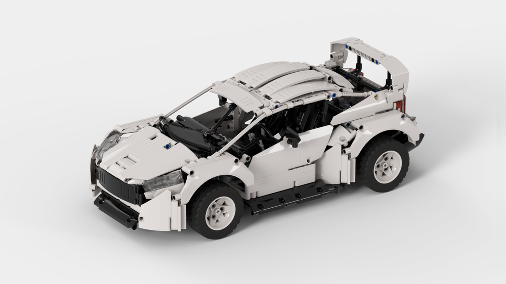 LEGO MOC Ford Fiesta Rally Car by Apachaihapachai | Rebrickable - Build ...