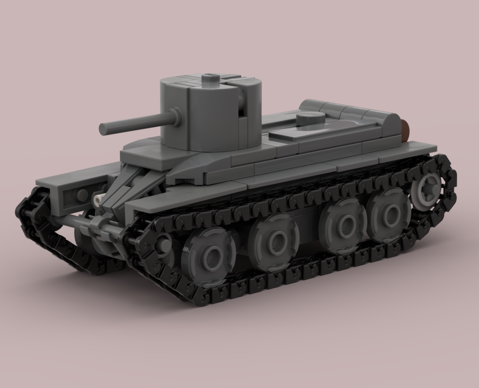 LEGO MOC LEGO ww2 BT-2 Soviet fast tank by Romainww2 | Rebrickable ...