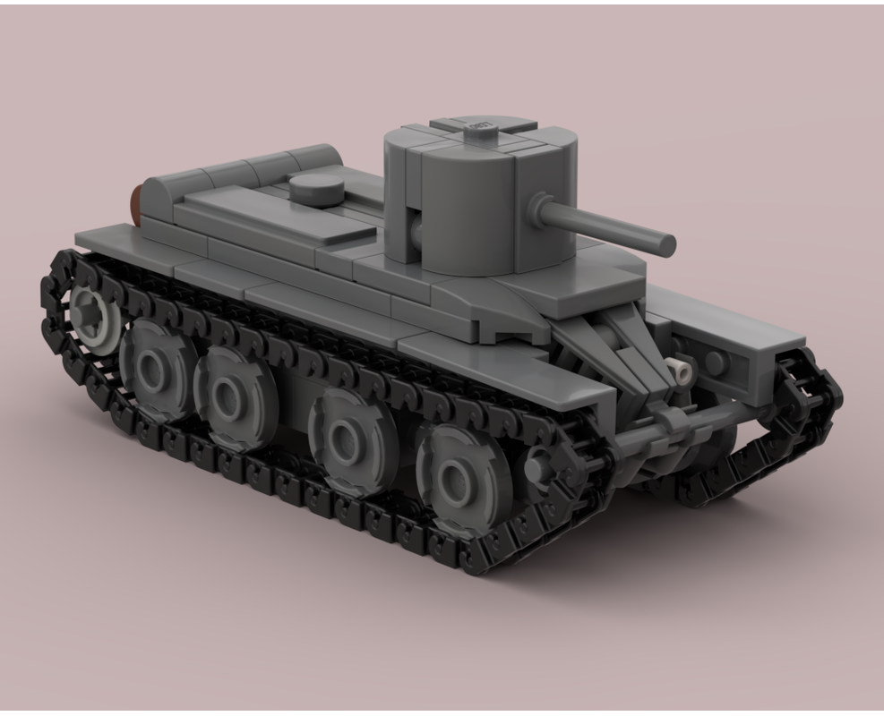 LEGO MOC LEGO ww2 BT-2 Soviet fast tank by Romainww2 | Rebrickable ...
