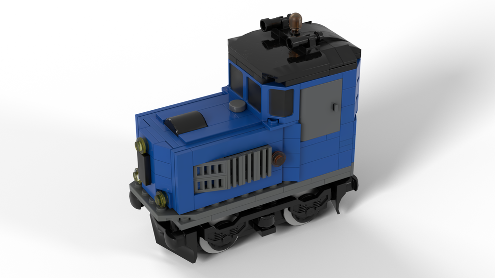 LEGO MOC Small Switcher Train by Vertus | Rebrickable - Build with LEGO