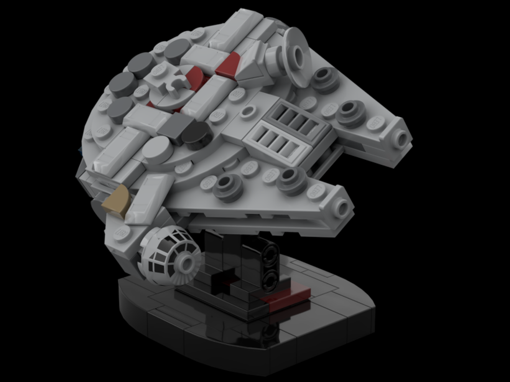 LEGO MOC Mini Falcon MOD by Falconeagle117 | Rebrickable - Build with LEGO
