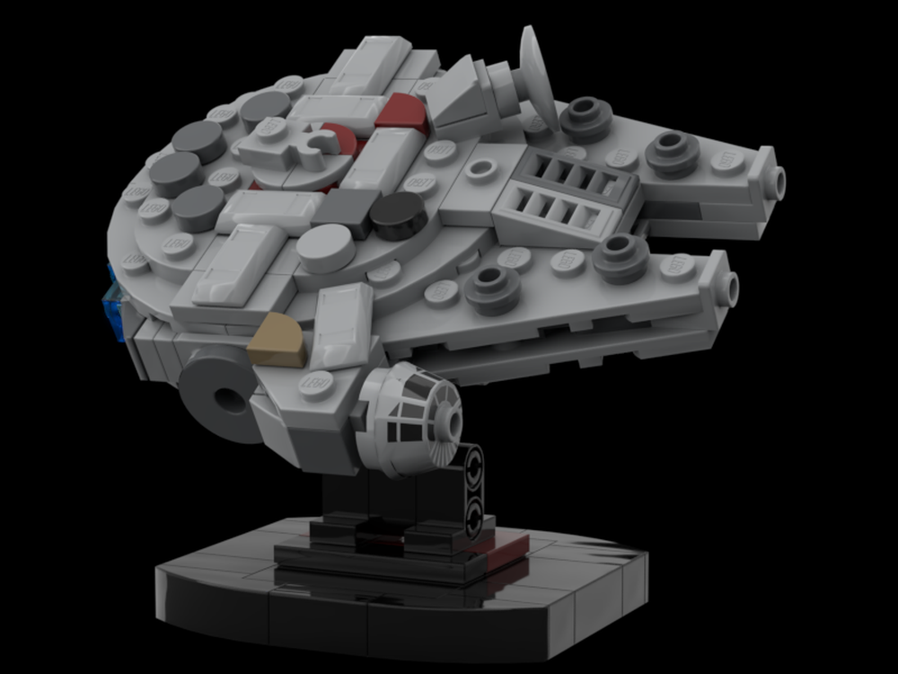 LEGO MOC Mini Falcon MOD by Falconeagle117 | Rebrickable - Build with LEGO