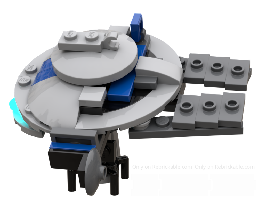 LEGO MOC 75359 Micro Millennium ISP by TheBrickOfBobaFett | Rebrickable ...