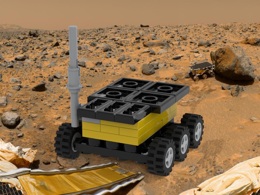LEGO MOC Mars Pathfinder Sojourner rover by AtoningUnifex | Rebrickable ...