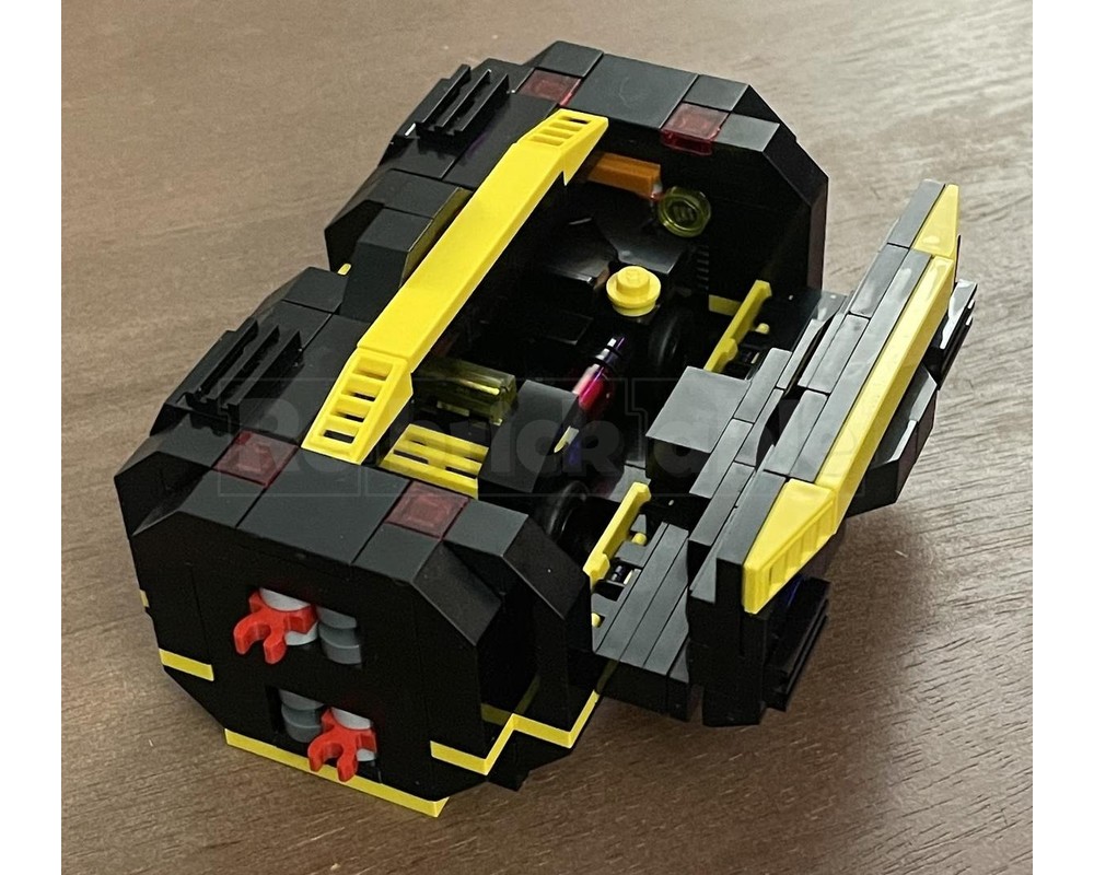 LEGO MOC Cargo Container Mk I and Retro Mini Buggy - Blacktron Renegade ...