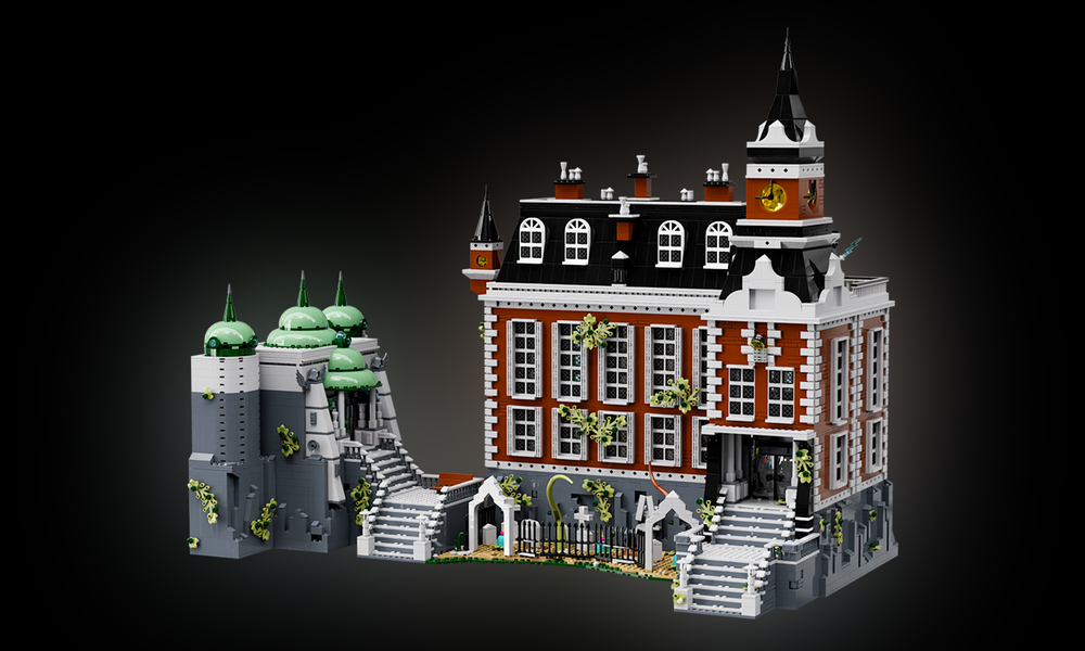 LEGO MOC LEGO Arkham: East Island by h28bricks | Rebrickable - Build ...