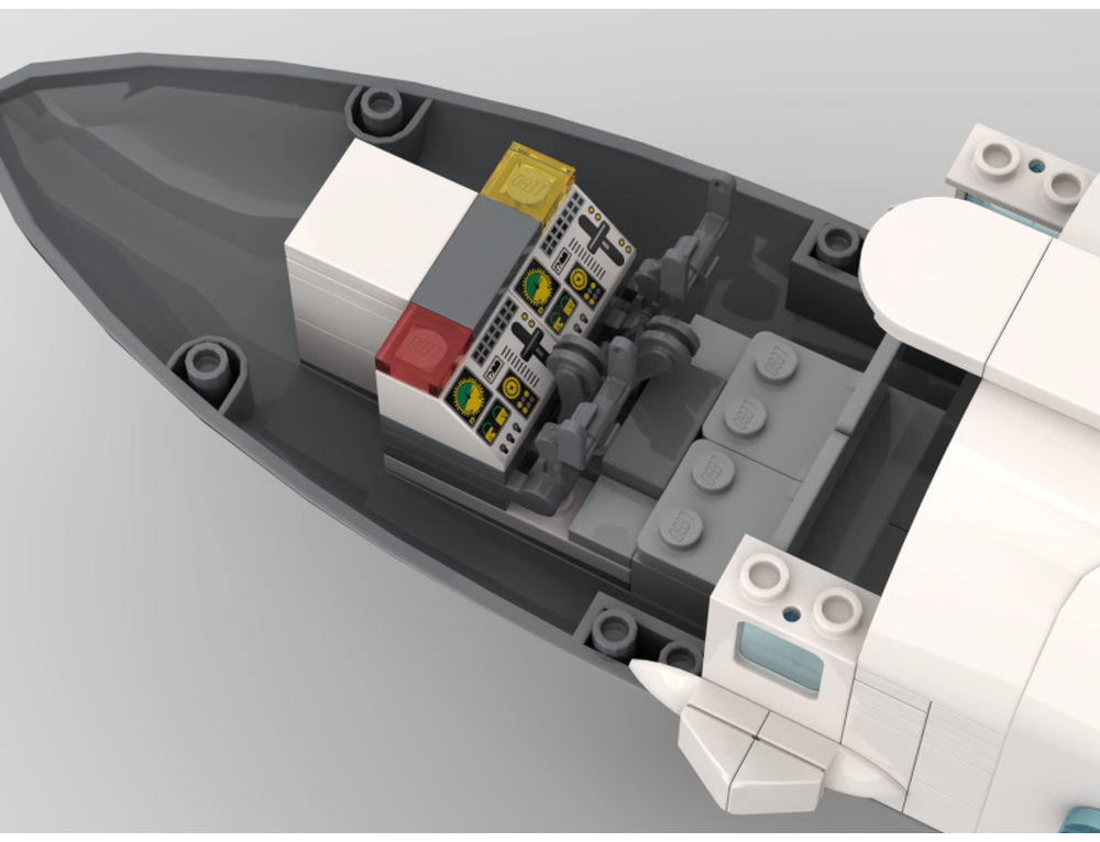 LEGO MOC EC-60104 AWACS Plane by MOCStar | Rebrickable - Build with LEGO