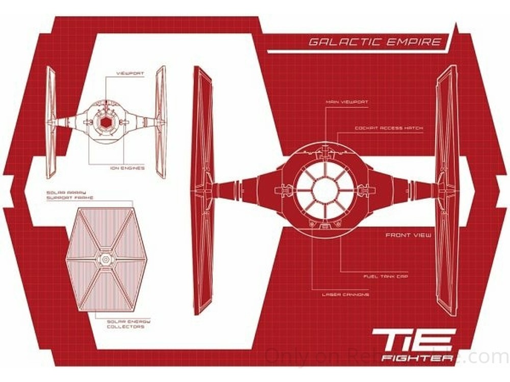 LEGO MOC [OUTDATED / MOD] Improved 75237 Imperial TIE/ln Starfighter V1 ...