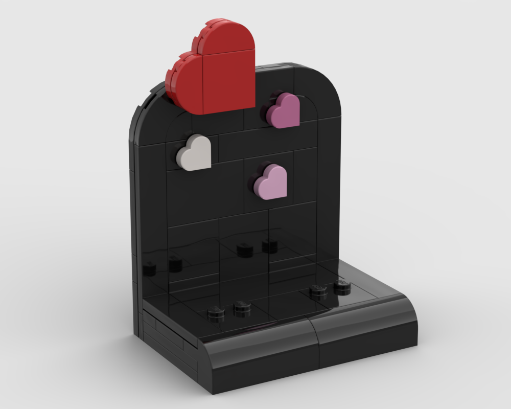 LEGO MOC Minifig Couple Display by ShadowDrakken | Rebrickable - Build ...