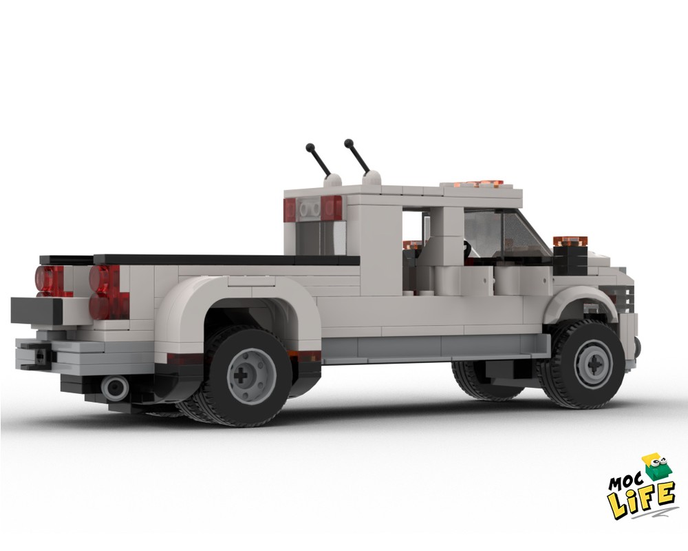 LEGO MOC Ram 2500 mega cab dually by MocLife | Rebrickable - Build with ...