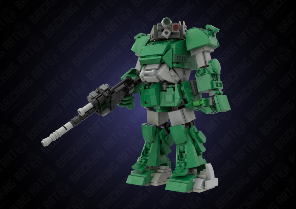 LEGO MOC Scopedog - Armored Troopers VOTOMS by Bricking_art ...