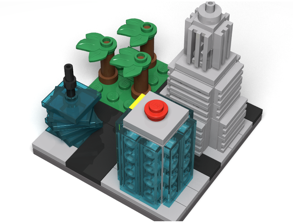 LEGO MOC-223662 mini city by howtolego | Rebrickable - Build with LEGO