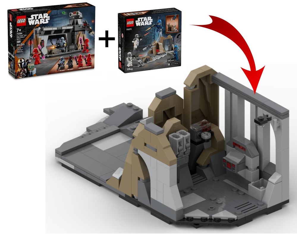 LEGO MOC-223665 Imperial Secret Base - Alternate Build of 75386-1 Paz ...