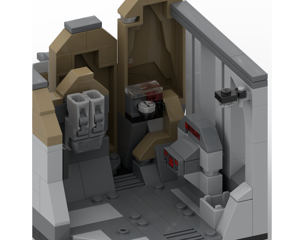 LEGO MOC Imperial Secret Base - Alternate Build of 75386-1 Paz Vizsla ...