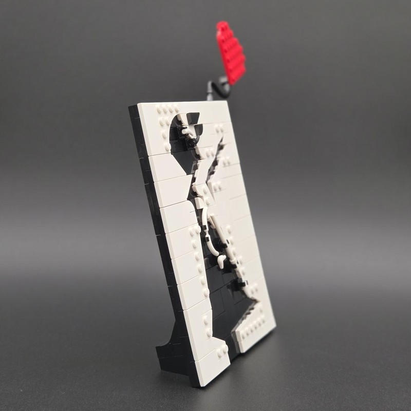 LEGO MOC-223673 Banksy - Girl with Balloon by Brick_Lizard ...