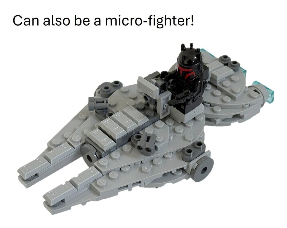 LEGO MOC Moff Gideon's Imperial Arquitens-Class 546 Light Cruiser ALT ...
