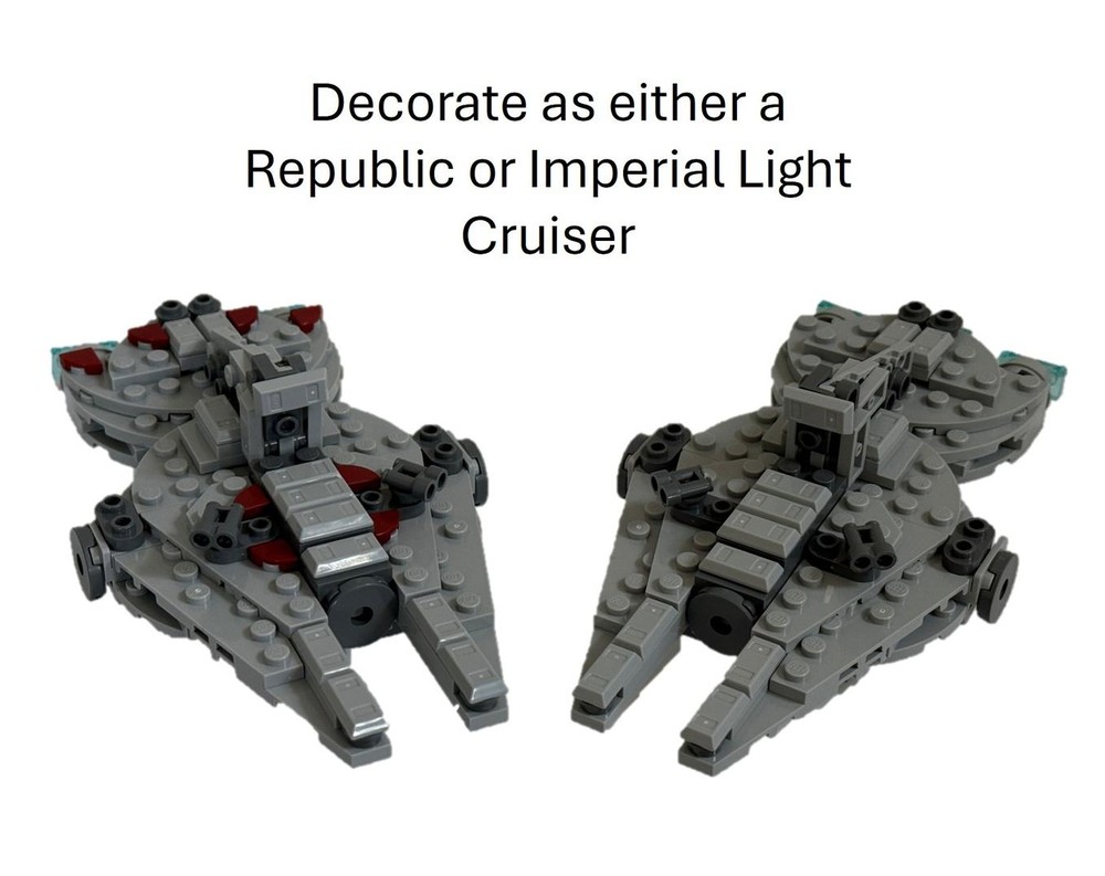 LEGO MOC Moff Gideon's Imperial Arquitens-Class 546 Light Cruiser ALT ...