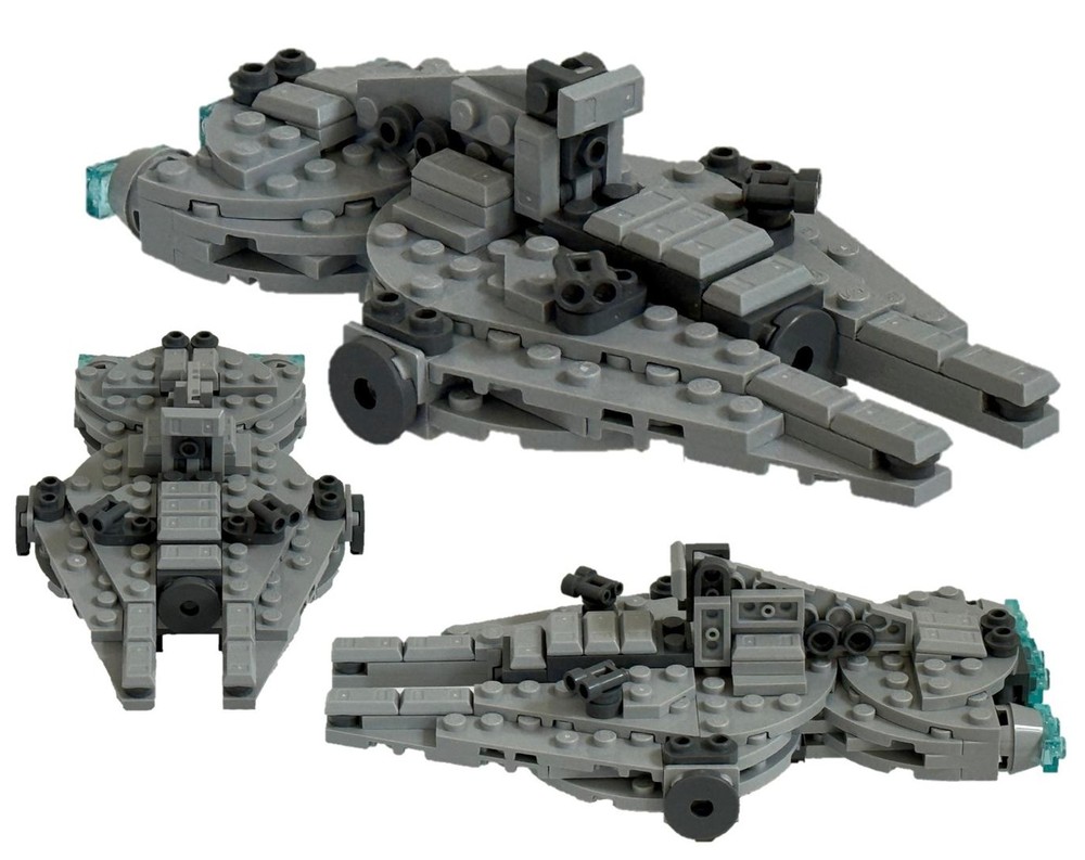 LEGO MOC Moff Gideon's Imperial Arquitens-Class 546 Light Cruiser ALT ...