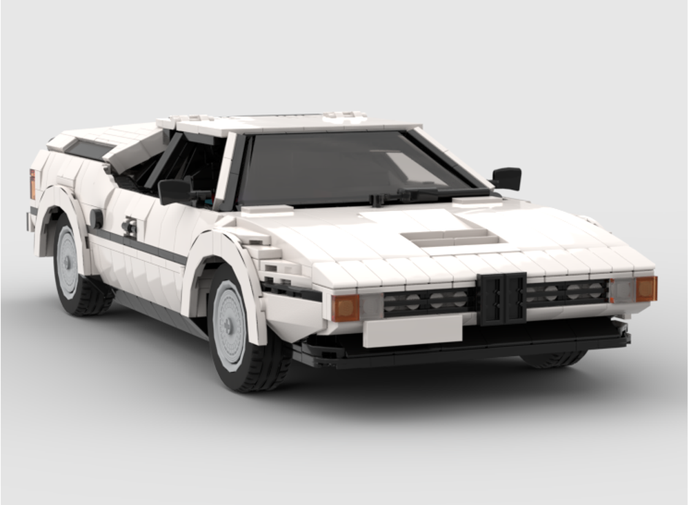 LEGO MOC BMW M1 by TheCarBuilder | Rebrickable - Build with LEGO