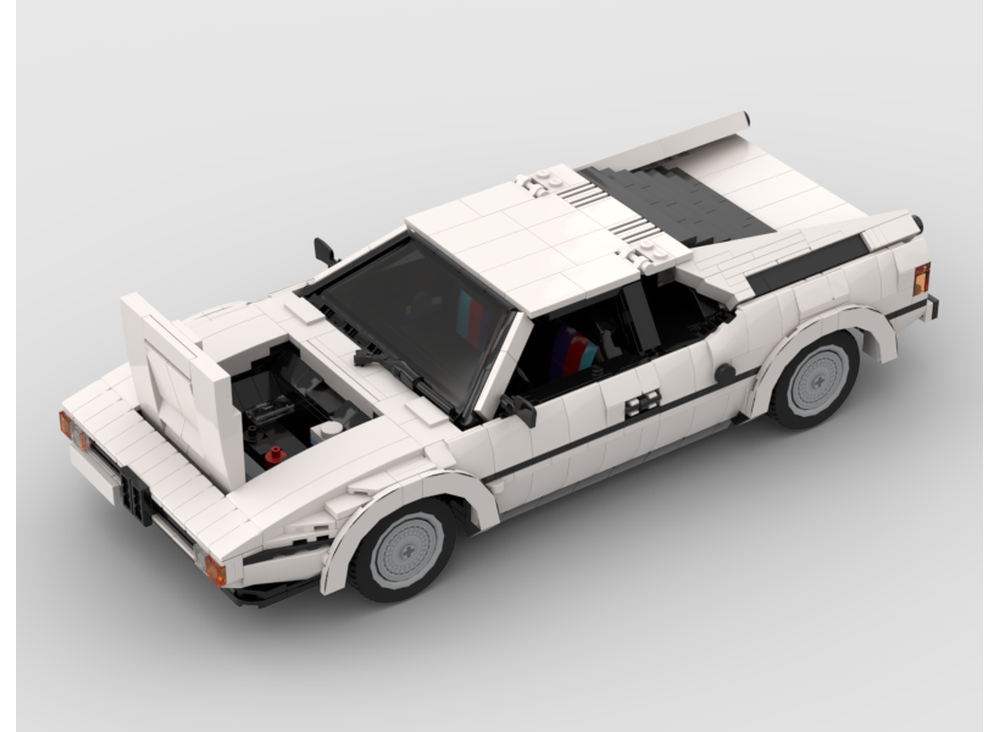 LEGO MOC BMW M1 by TheCarBuilder | Rebrickable - Build with LEGO
