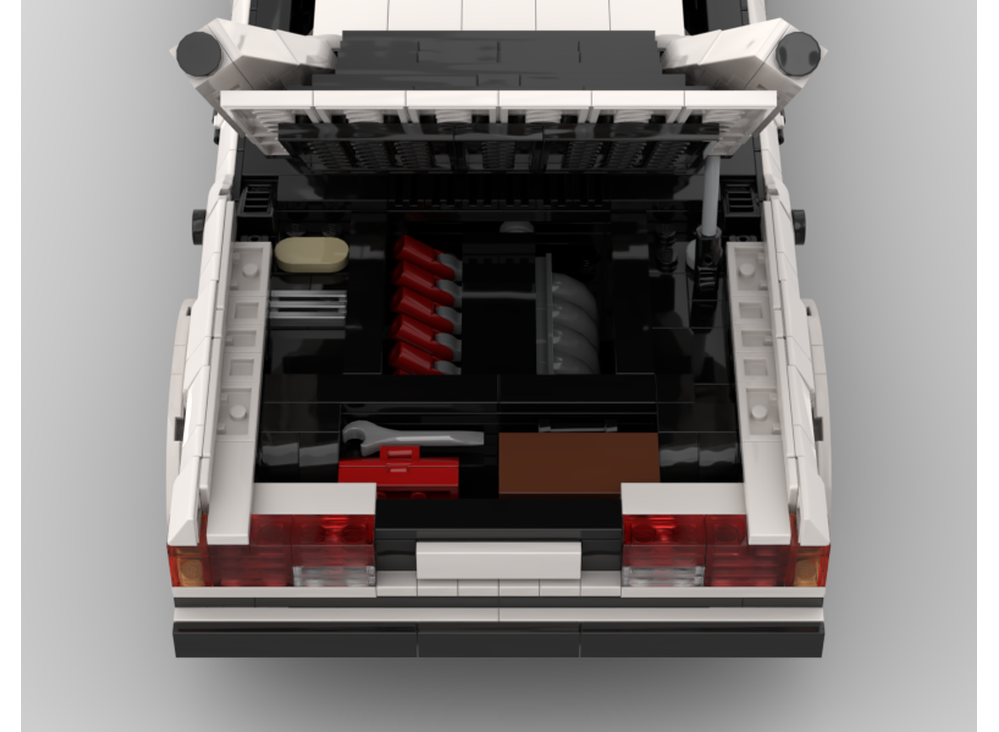 LEGO MOC BMW M1 by TheCarBuilder | Rebrickable - Build with LEGO