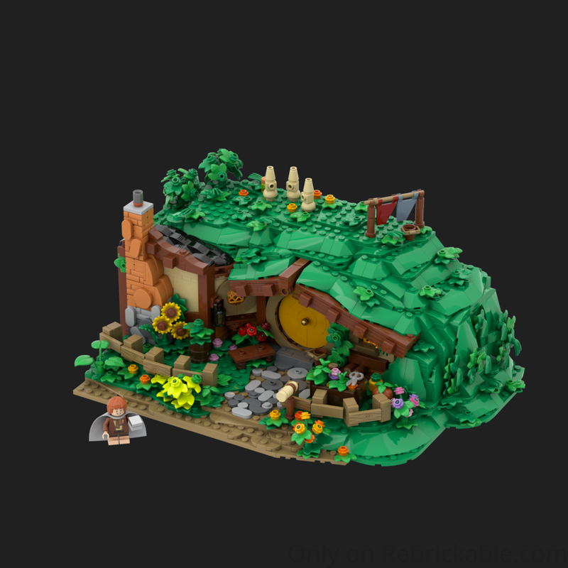 LEGO MOC The Shire - Samwise's Home by rebelnili | Rebrickable - Build ...
