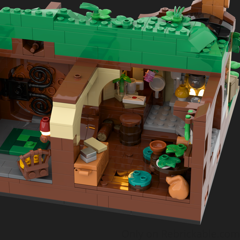 LEGO MOC The Shire - Samwise's Home by rebelnili | Rebrickable - Build ...