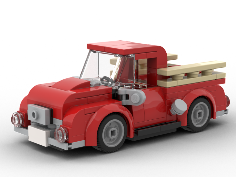LEGO MOC Old Pickup Truck by hoppepe | Rebrickable - Build with LEGO