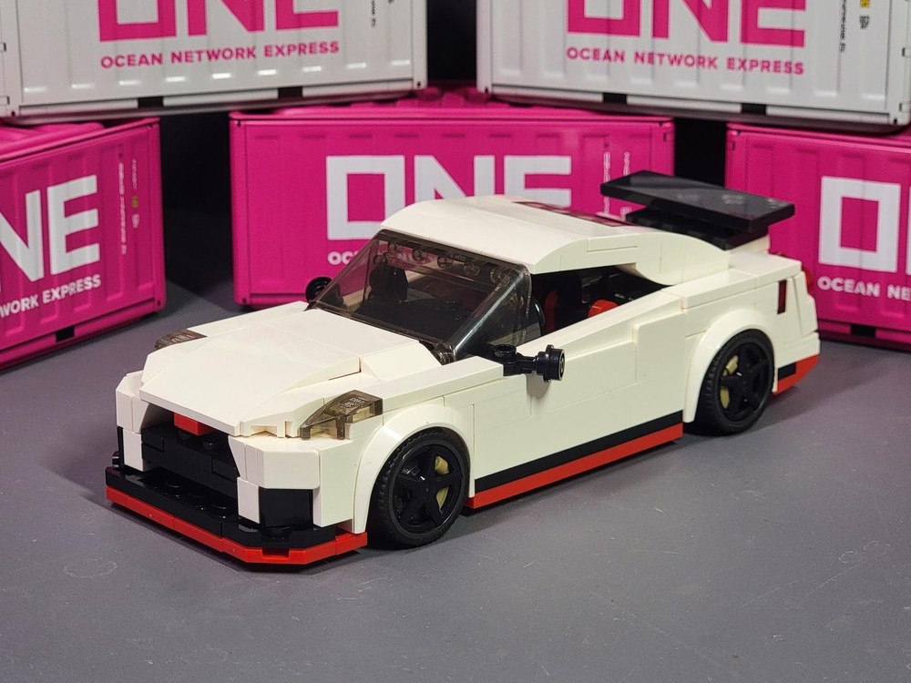 LEGO MOC NISSAN GTR R35 by mockjer | Rebrickable - Build with LEGO