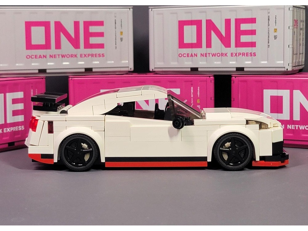 LEGO MOC NISSAN GTR R35 by mockjer | Rebrickable - Build with LEGO