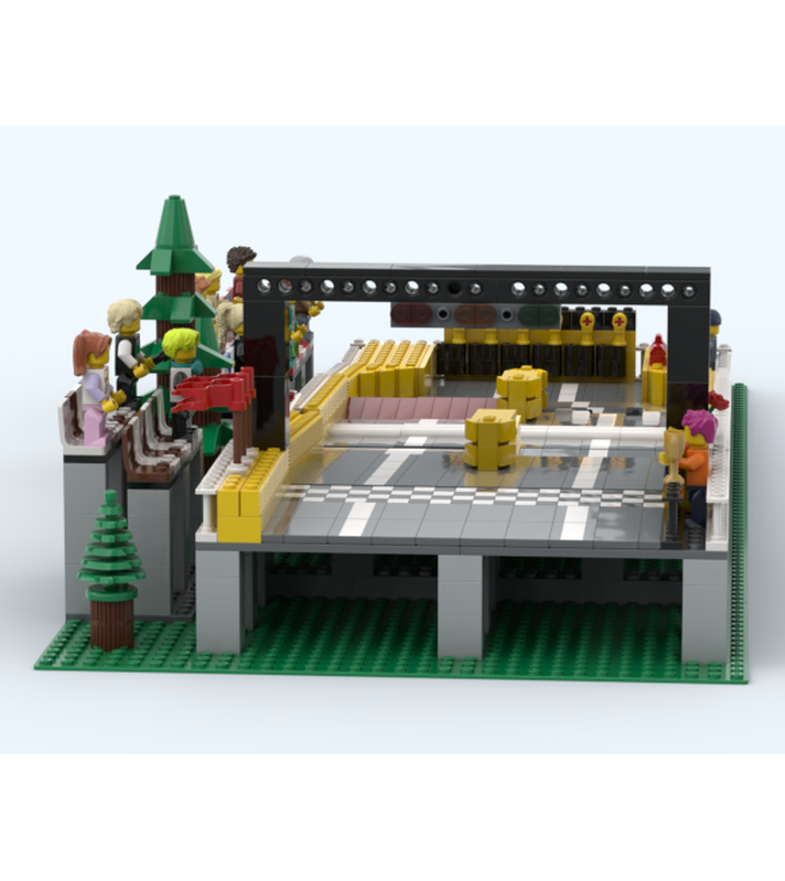 LEGO MOC Playable Soap Box Racing Track by Caesar12138 | Rebrickable ...