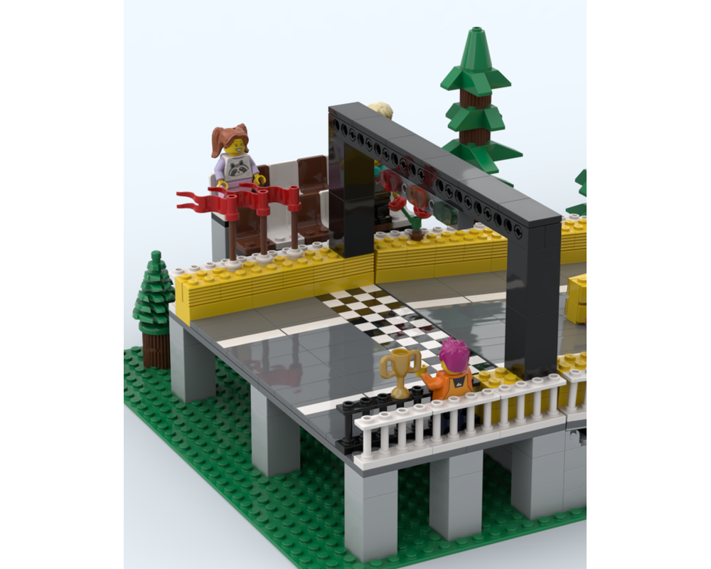 LEGO MOC Playable Soap Box Racing Track by Caesar12138 | Rebrickable ...