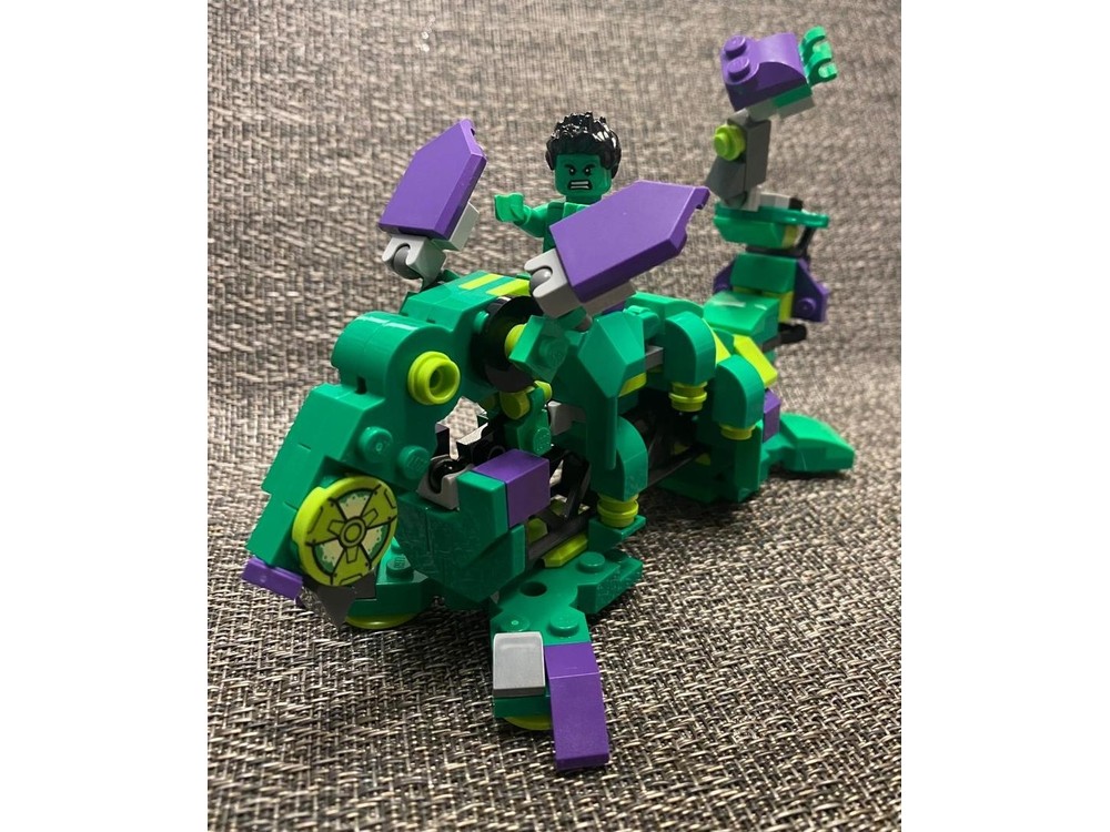 LEGO MOC 76241: Gamma Irradiated Rat by MK4 | Rebrickable - Build with LEGO