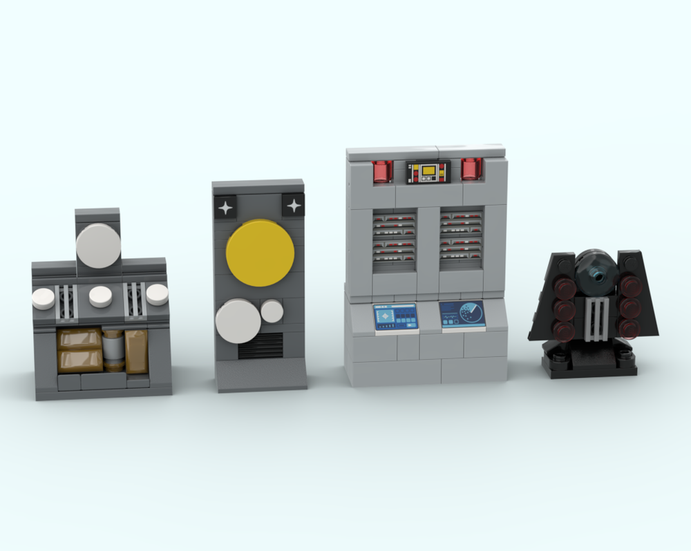 LEGO MOC-223718 Dalek Computer Pack by TheOtherOne | Rebrickable ...