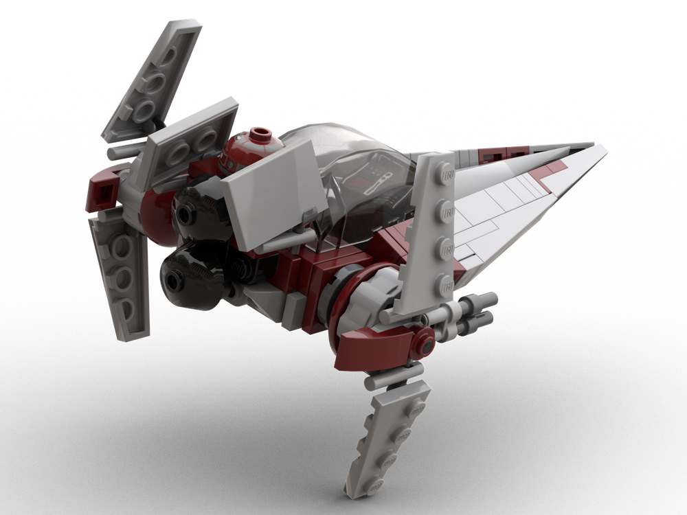 LEGO MOC Republic V-WING by StudentScissors | Rebrickable - Build with LEGO