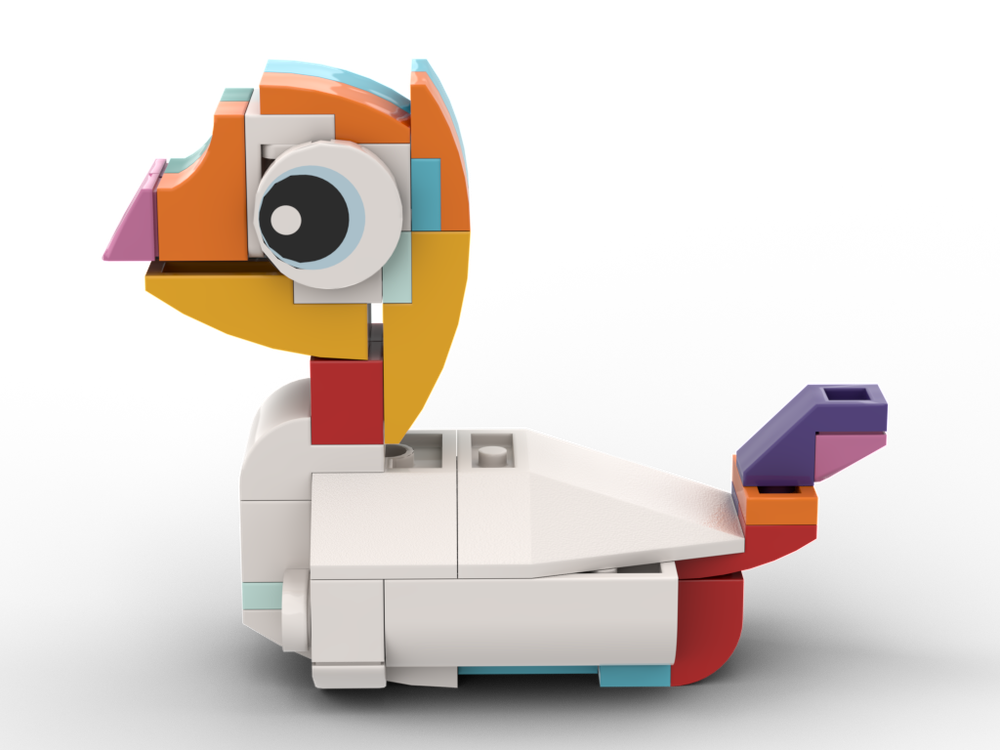 LEGO MOC 31140 - Magical Duck by Stoeptegel | Rebrickable - Build with LEGO