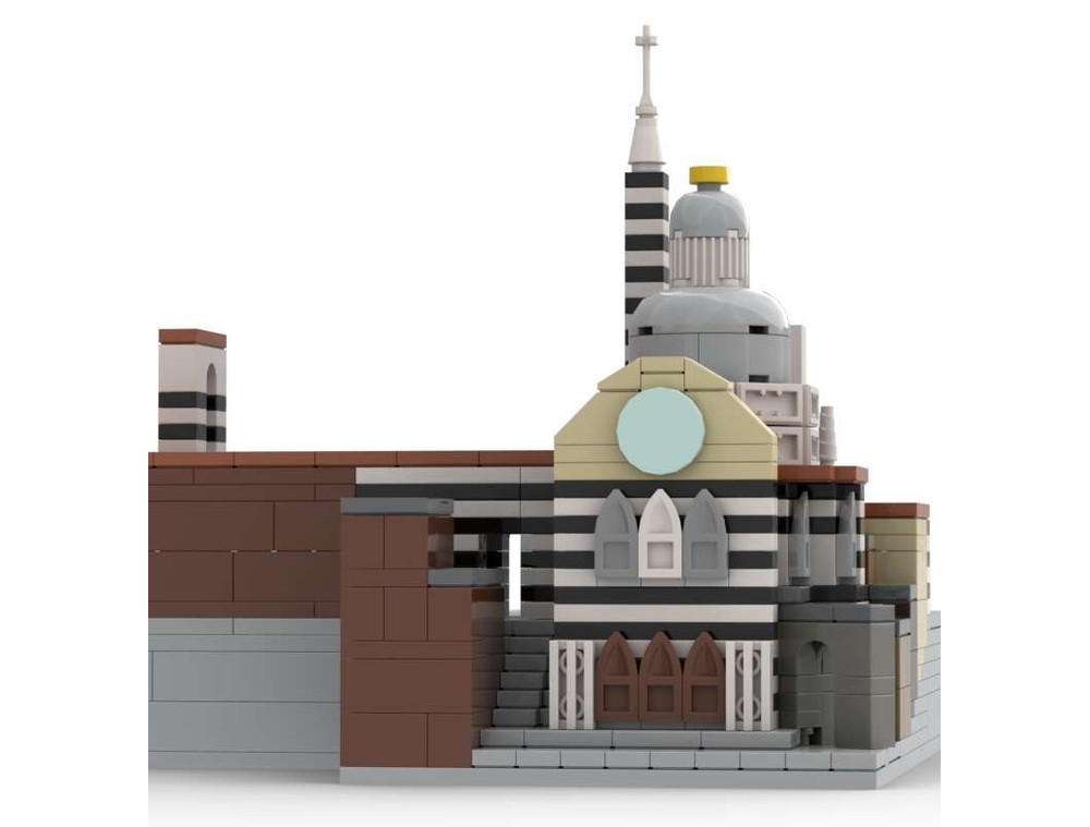 LEGO MOC Cattedrale di Santa Maria Assunta - Duomo di Siena, Baptistery ...