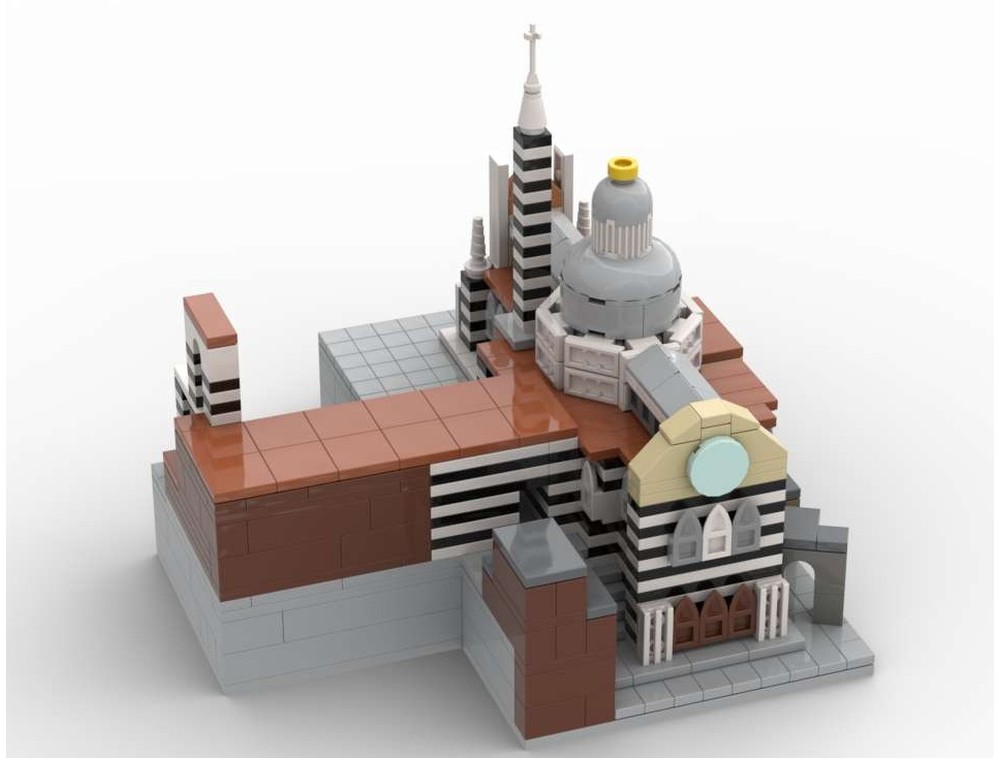 LEGO MOC Cattedrale di Santa Maria Assunta - Duomo di Siena, Baptistery ...