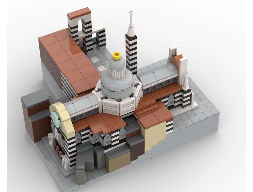 LEGO MOC Cattedrale di Santa Maria Assunta - Duomo di Siena, Baptistery ...