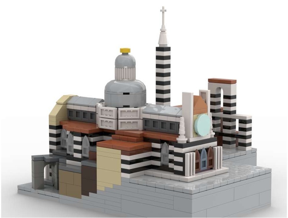 LEGO MOC Cattedrale di Santa Maria Assunta - Duomo di Siena, Baptistery ...