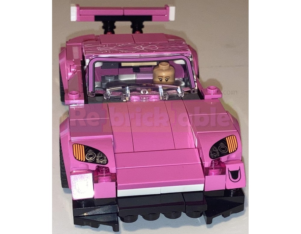 LEGO MOC 77241 Alt Build - Iron Dames Inspired Porsche 911 GT3 Racing ...