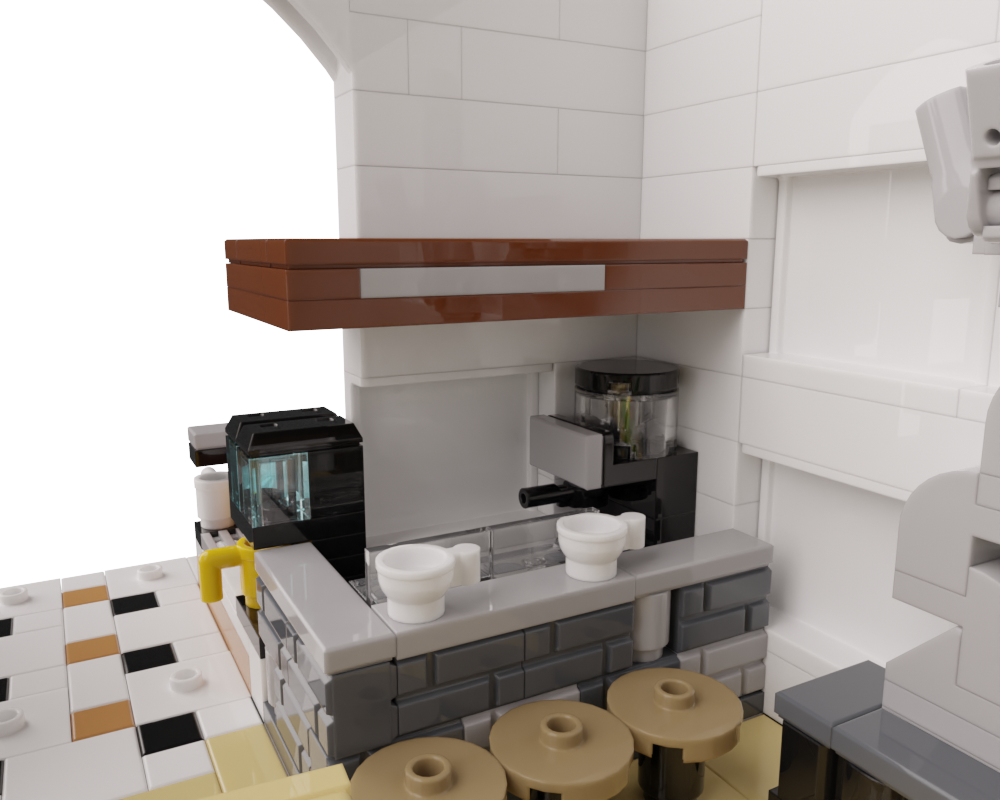 LEGO MOC-223759 Dockside Hotel by prismaprawn | Rebrickable - Build ...