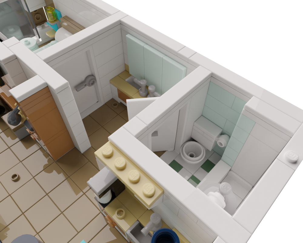 LEGO MOC-223759 Dockside Hotel by prismaprawn | Rebrickable - Build ...