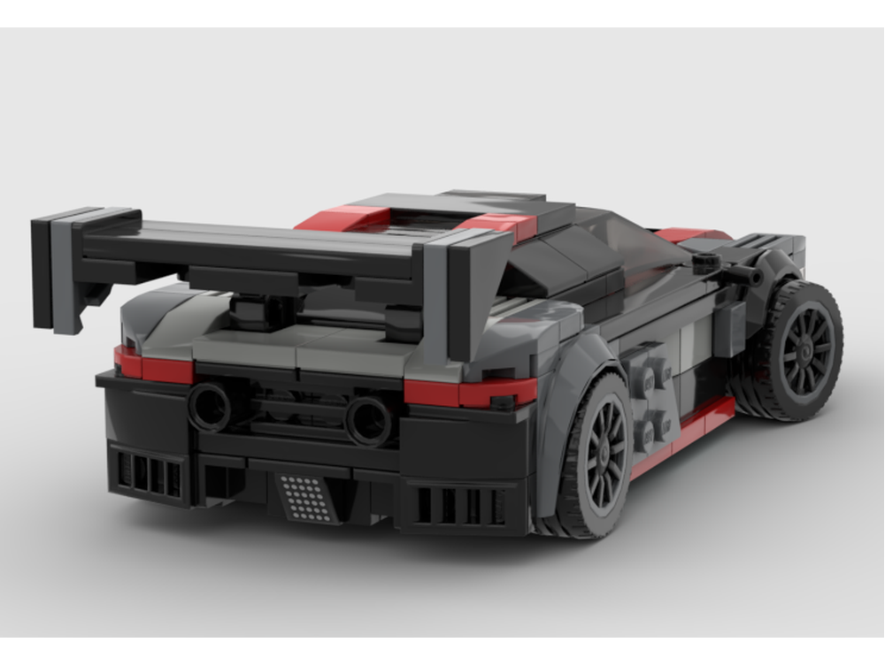 LEGO MOC 2015 audi r8 LMS by Jesse00876 | Rebrickable - Build with LEGO