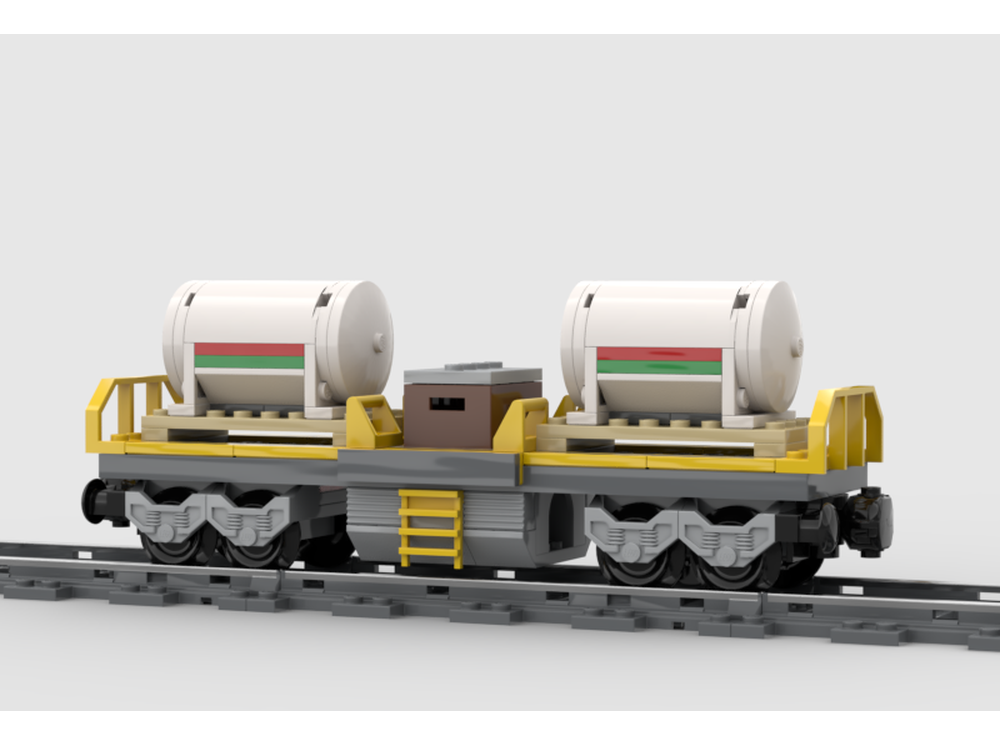 LEGO MOC-223783 Octan Flatbed Car by UrbanistBricks | Rebrickable ...