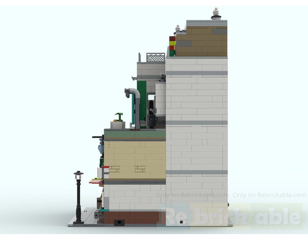 LEGO MOC Hong Kong inspired Modular Building by MainStreetMOCs ...