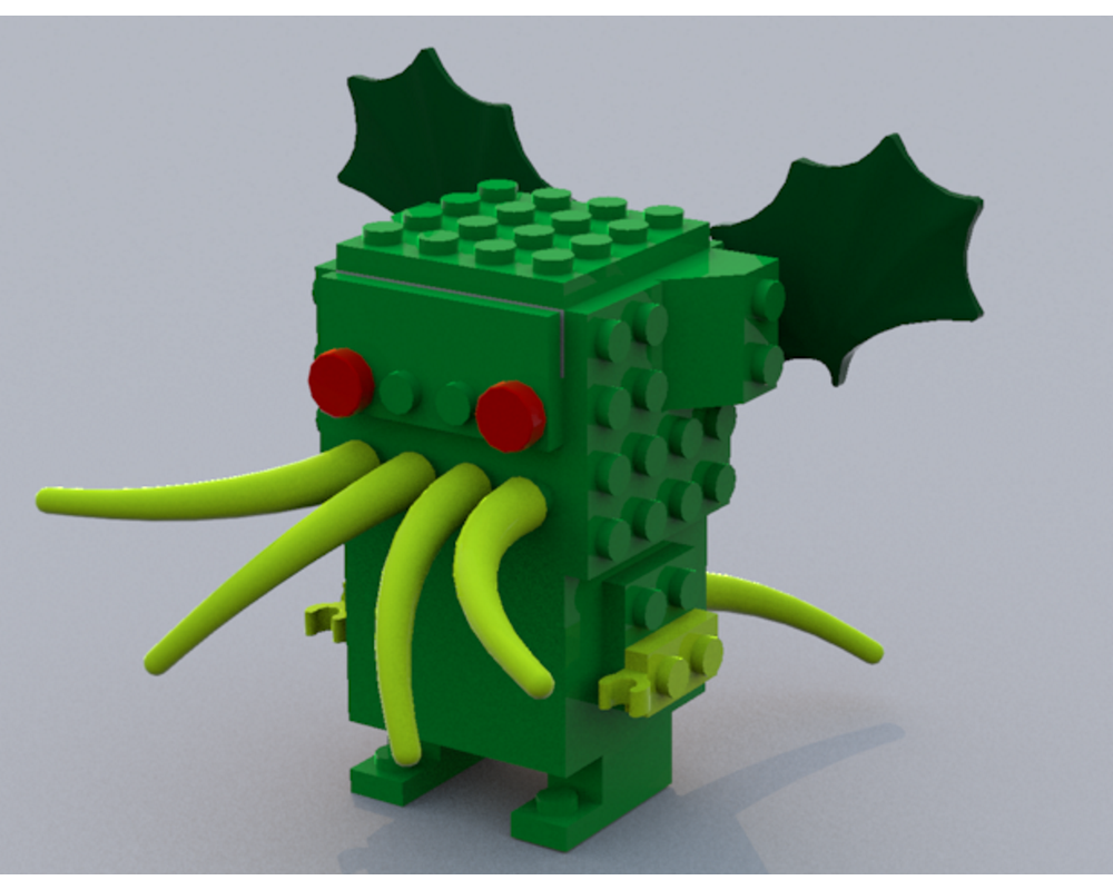 LEGO MOC Cthulhu by dansj | Rebrickable - Build with LEGO