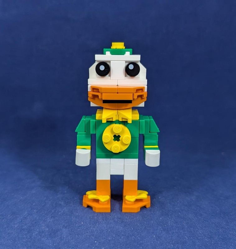 LEGO MOC Lego The Oregon Duck Mini Mascot by Brickrattyop | Rebrickable ...