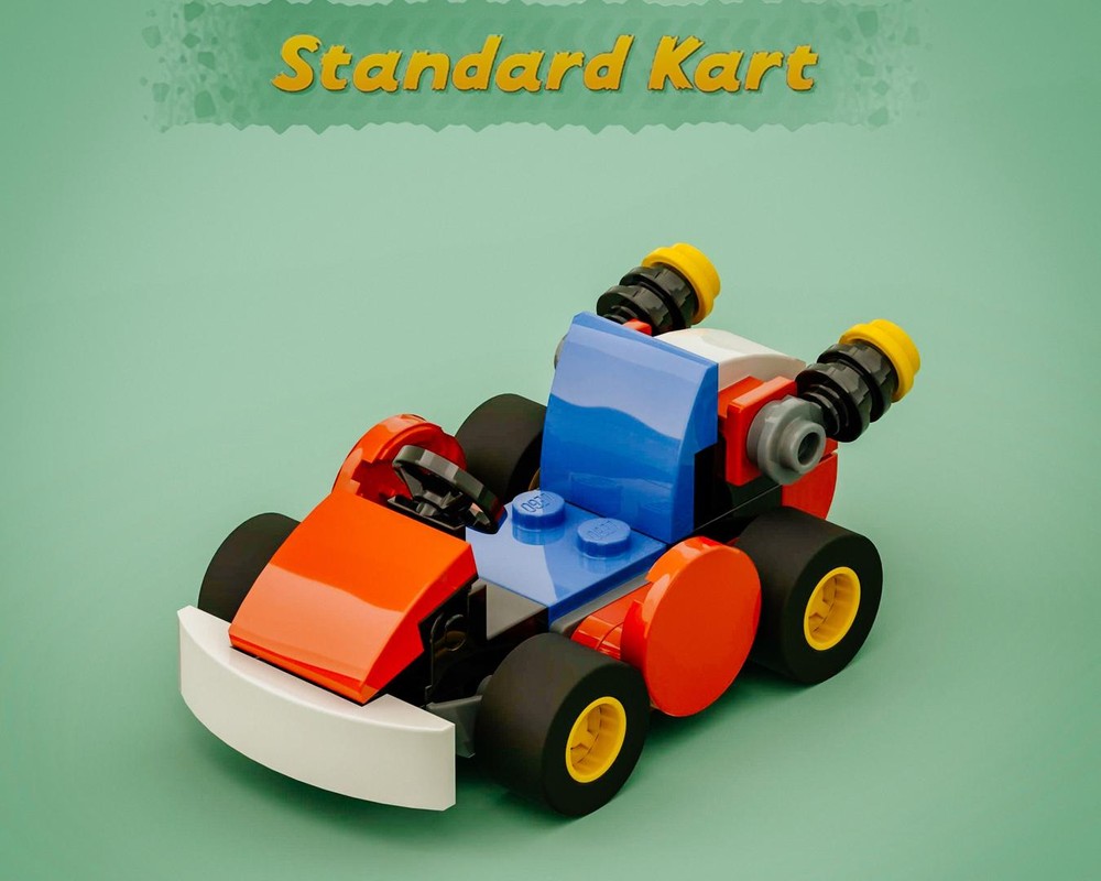 LEGO MOC Mario Kart World Standard Kart by SomerenV | Rebrickable ...